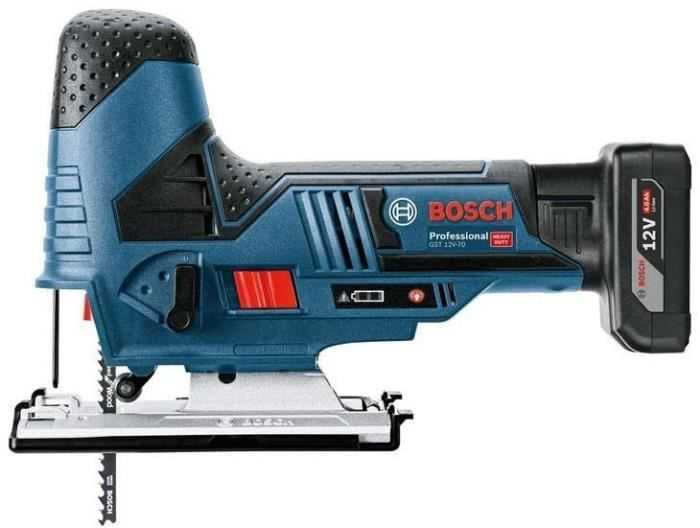 Akumuliatorinis siaurapjūklis Bosch GST 10,8V Li be akumuliatoriaus ir ...