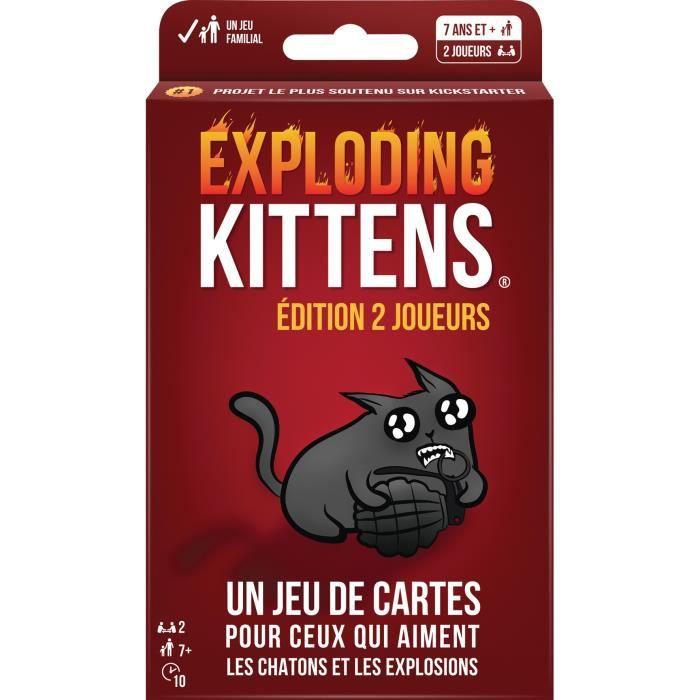 Kortų žaidimai Asmodee Exploding Kittens, modelis - EKIEK09FR, žema kaina | Varle.lt