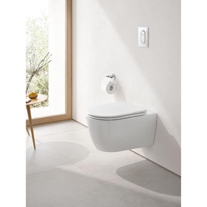 Tualeto sėdynė Grohe 39577000 Balta, modelis - GRO4005176485138, žema ...