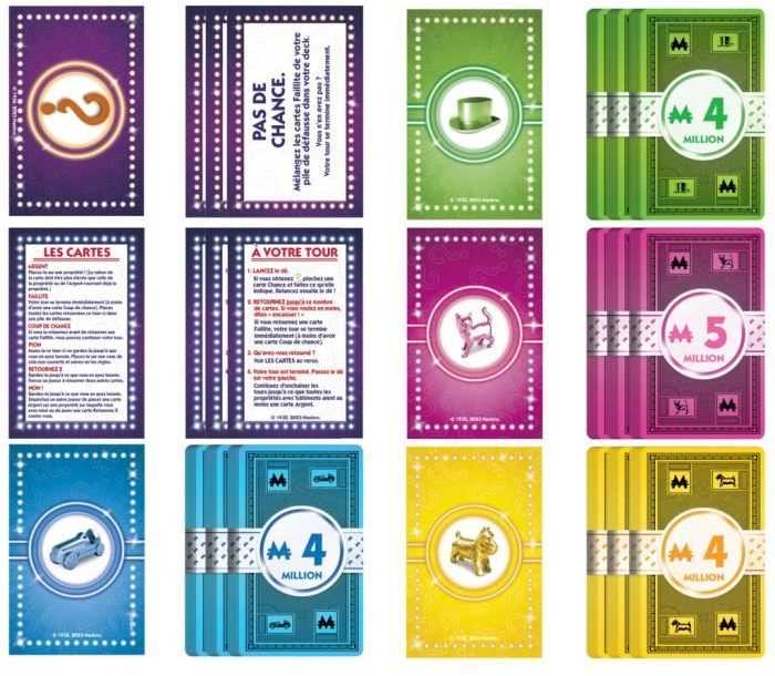 Monopoly Chance, quick Monopoly board game for the family, for 2 to 4 ...