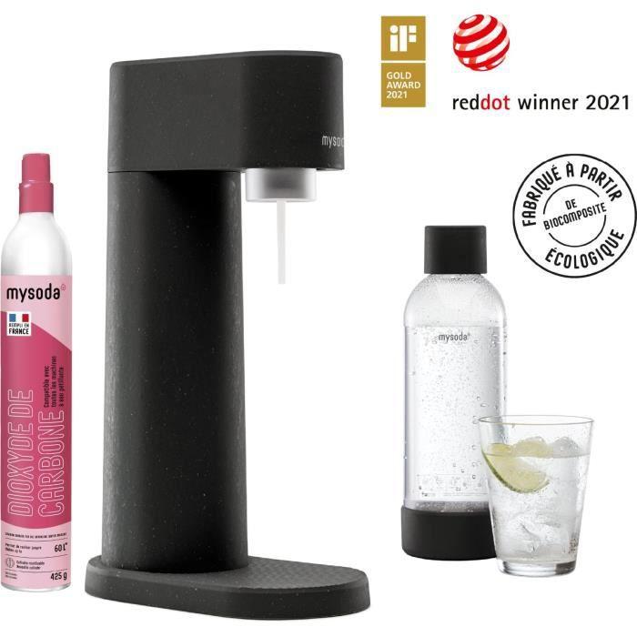 Mysoda Myoda Machine A Soda Woody Juodas, 1 bottle of 1L, 1 CO2 ...