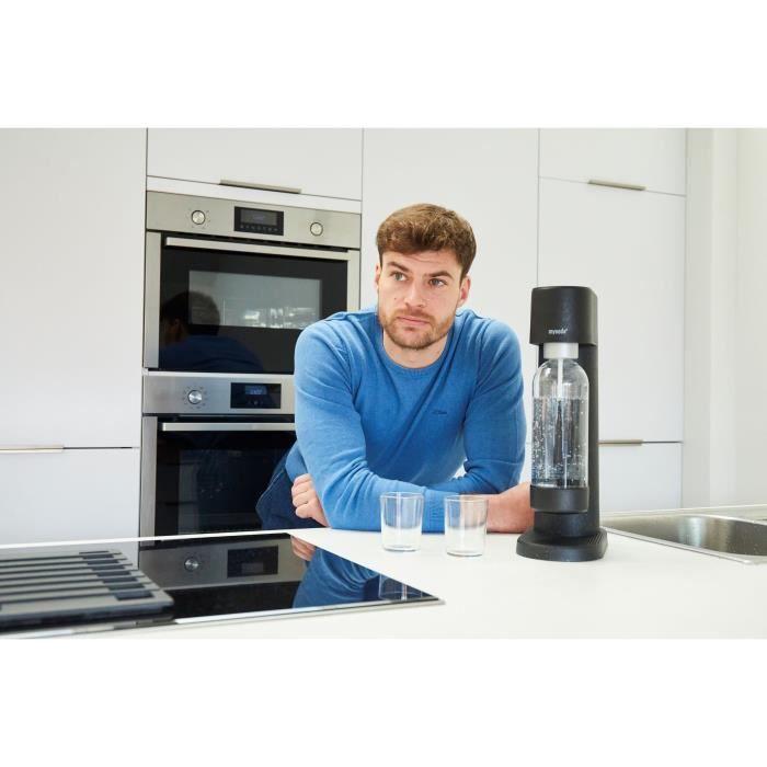 Mysoda Myoda Machine A Soda Woody Juodas, 1 bottle of 1L, 1 CO2 ...
