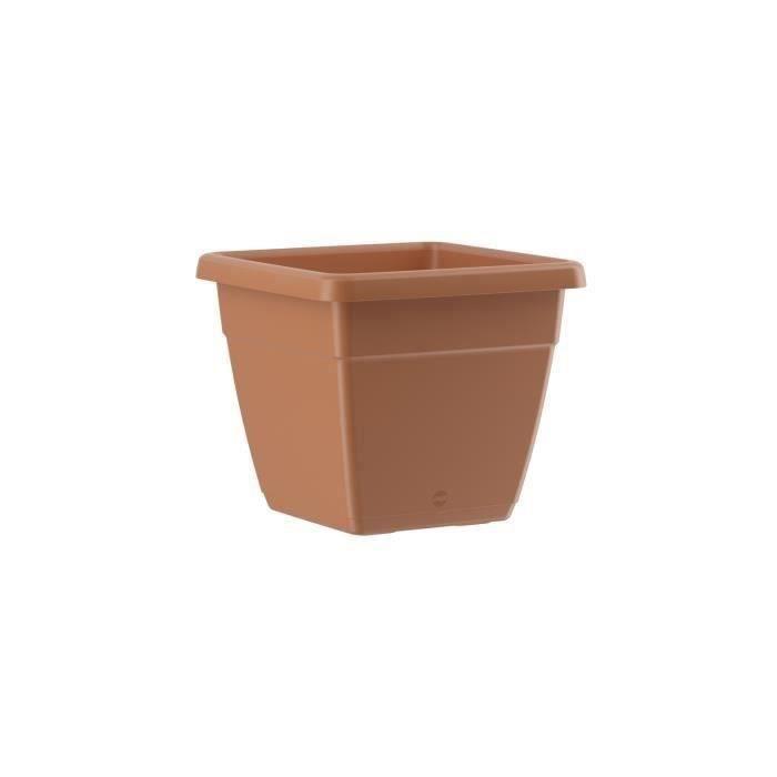 Poetic - My City Garden Bac square 30 Terracotta - 29.6 x 29.6 x 25.6 ...