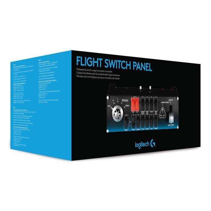 Logitech Pro Flight Switch Panel Skraidymo simuliatorius, modelis - 945 ...