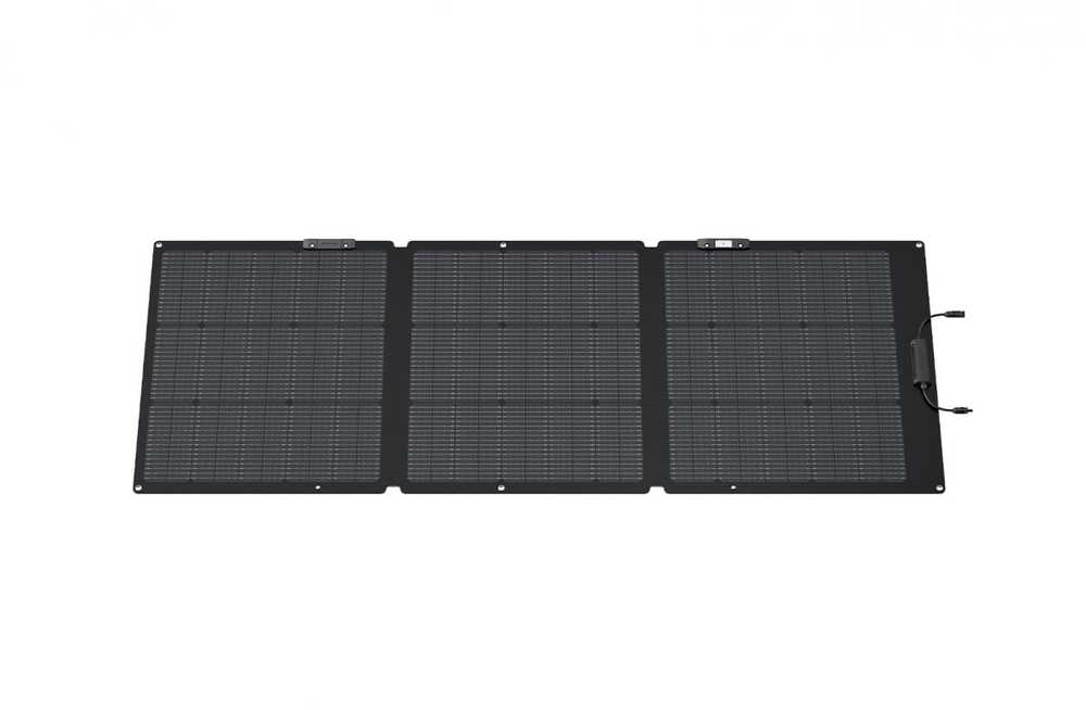 Sulankstomas nešiojamas saulės modulis EcoFlow NextGen 160 W, modelis ...