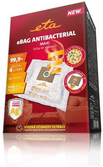 ETA | Vacuum cleaner bags Antibacterial Maxi | ETA960068021, modelis ...