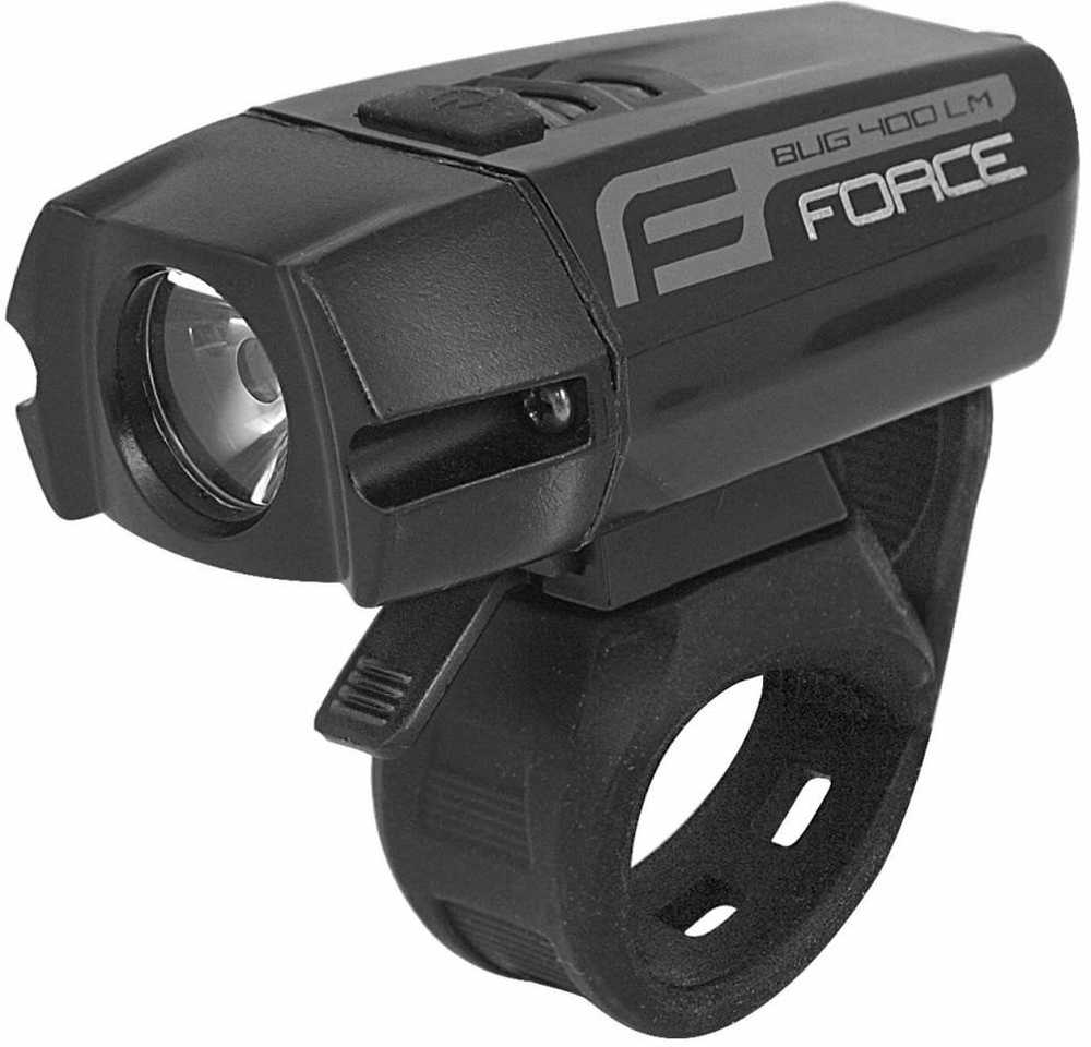 FORCE front light BUG-400 USB juodas, modelis - 45207, žema kaina ...