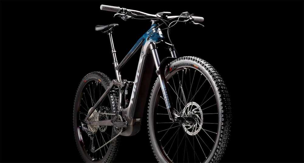 Full suspension electric bike MMR X-BOLT 140 70 - Liquid Mėlyna N Juodas - dydis M 24 / 2025 ...