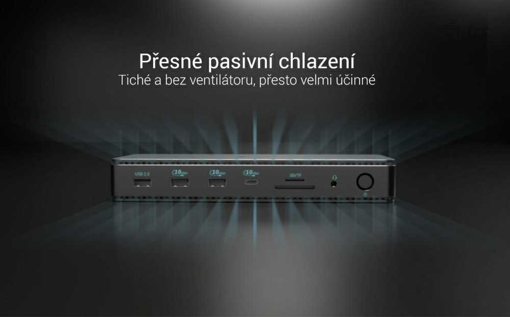 I-TEC TB4 GEN 3 DOCK 2X EKRANAS / 7XUSB 2.5GLAN PD92W 1M TB4 CABLE ...