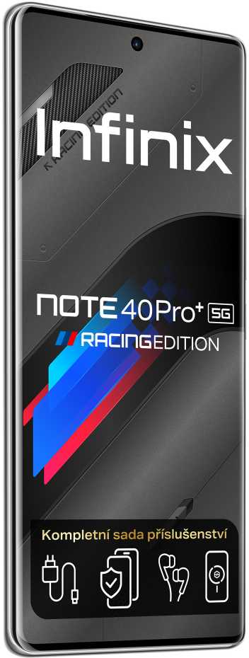 Infinix Note 40 Pro+ 5G 12 / 256GB Racing Gray, modelis - X6851B-RAG ...