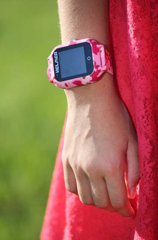 Išmanusis laikrodis vaikams Helmer LK 710 4G, Rožinės spalvos, modelis ...
