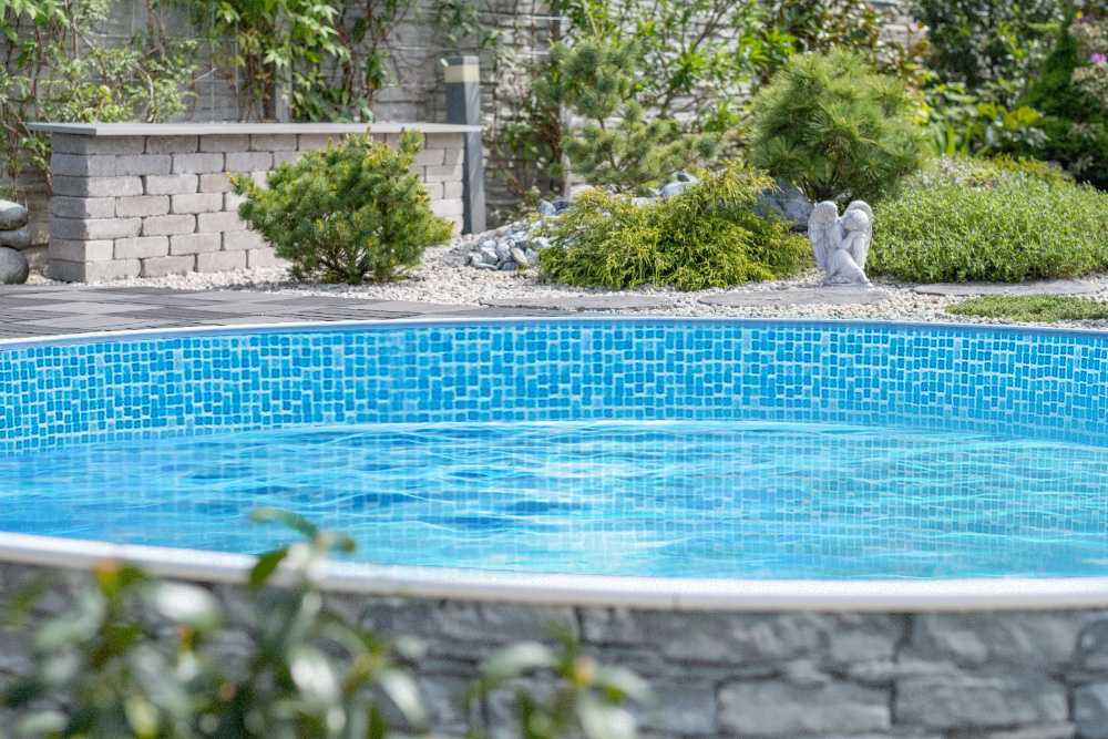 Planet Pool Mosaic baseino pamušalas baseinui 5,5 m x 3,7 m x 1,2 m ...