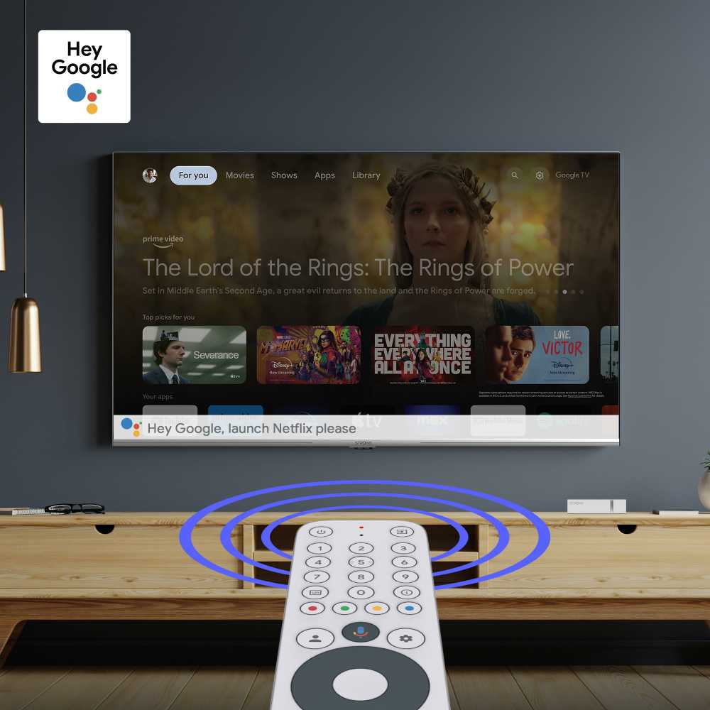 STRONG android box SRT LEAP-S3+ / 4K UHD / H.265 / HEVC / NETFLIX / O2 TV / HBO Max / HDMI / USB ...