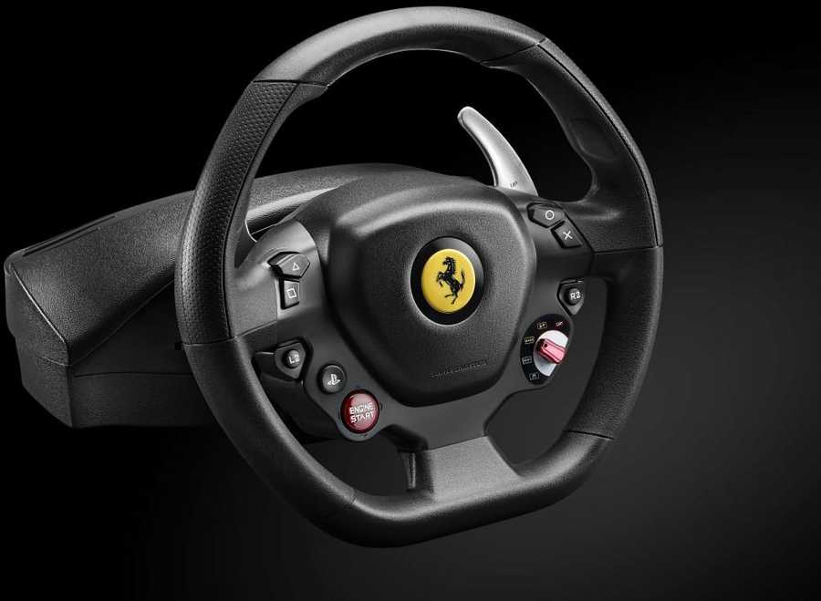 Žaidimų vairas Thrustmaster T80 FERRARI 488 GTB EDITION, modelis ...