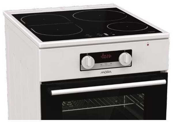 Mora I 7688 BW Induction freestanding cooker 50cm, baltas, modelis - I ...