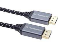 PremiumCord PREMIUMCORD laidas DisplayPort 1.4 kabelis, tvirtas laidas ...