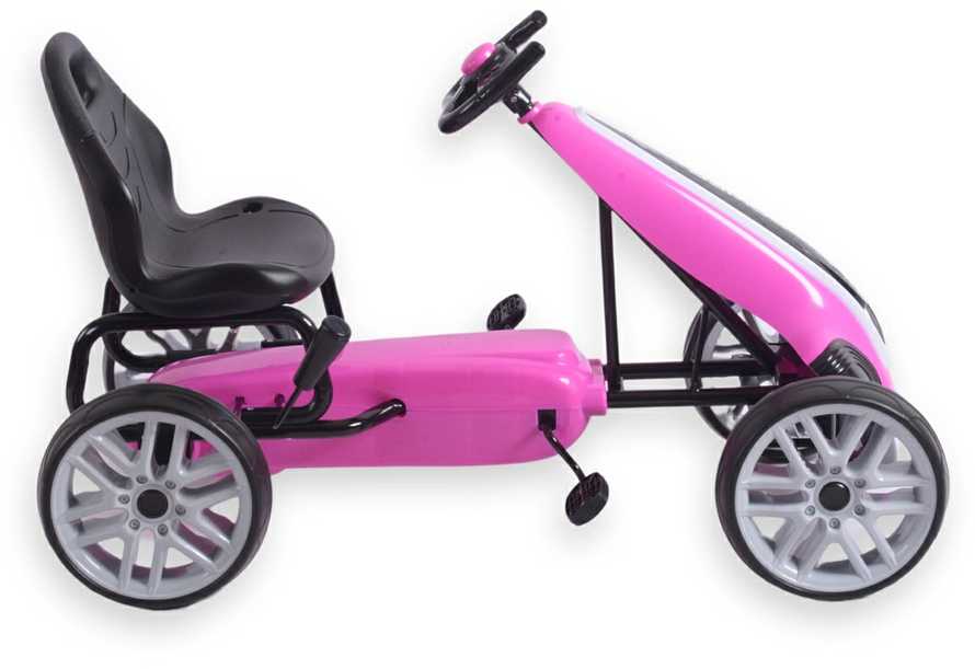 Vaikiškas kartingas Milly Mally Power rožinė, žema kaina | Varle.lt