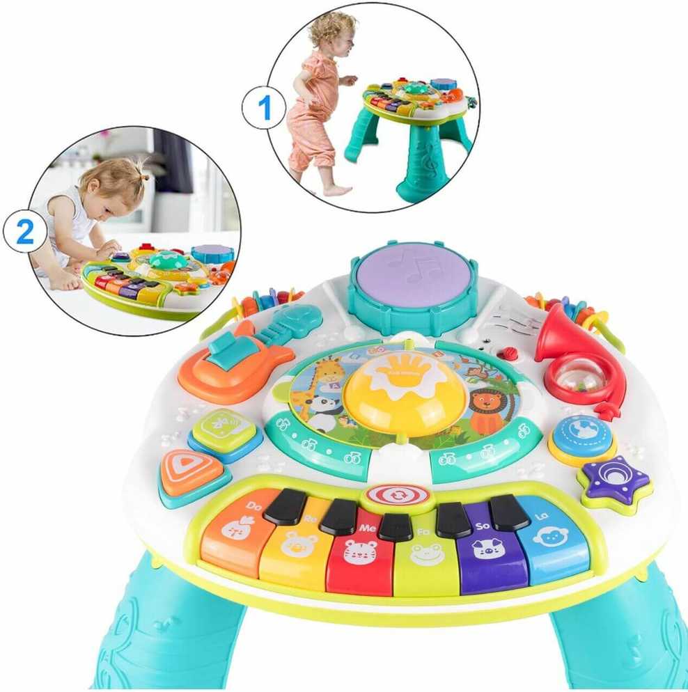 Malplay Interaktyvus lavinamasis muzikinis staliukas su Bluetooth ryšiu ...