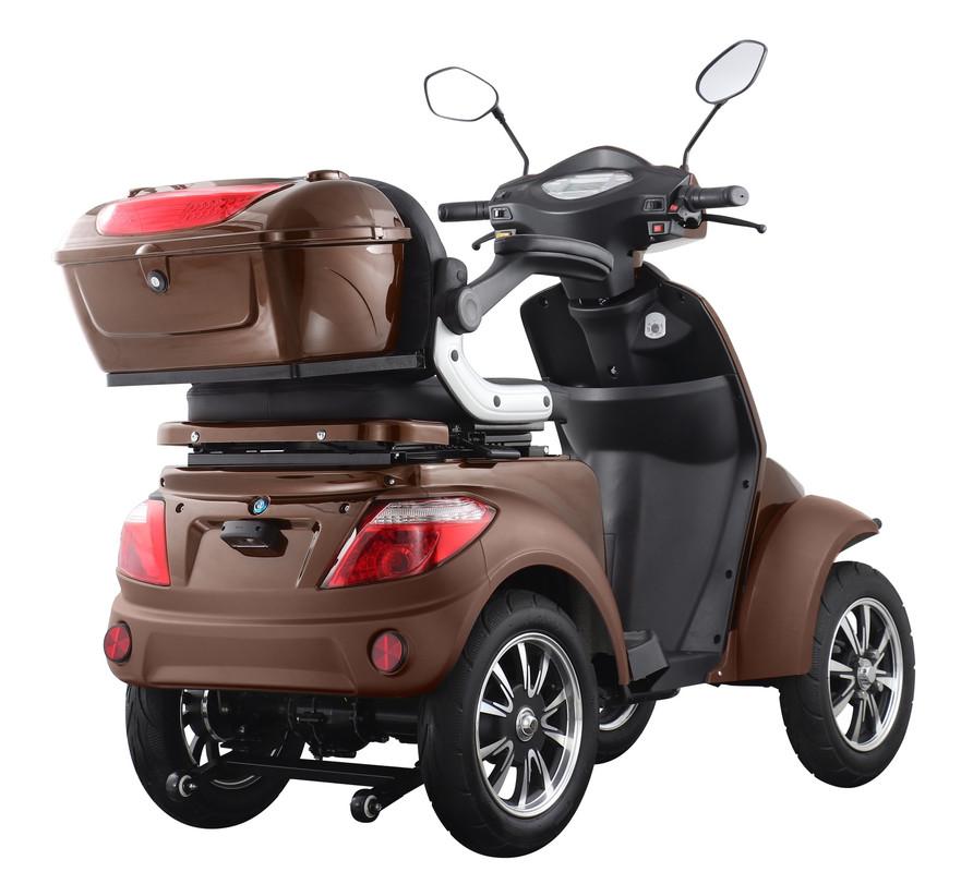 Elektrinis keturratis motoroleris HS650.EEC 1000W 20AH - Ruda, žema ...