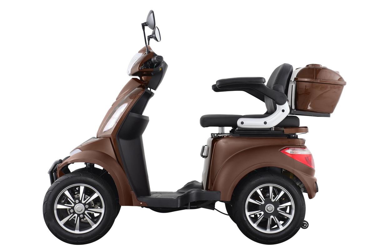 Elektrinis keturratis motoroleris HS650.EEC 1000W 20AH - Ruda, žema ...