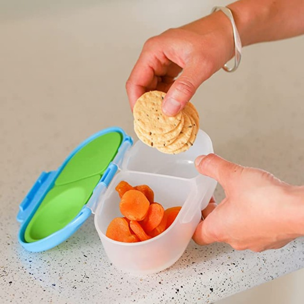 Tai Galimybes B.BOX Snackbox maisto dėžutė vaikams Emerald Forest, žema ...