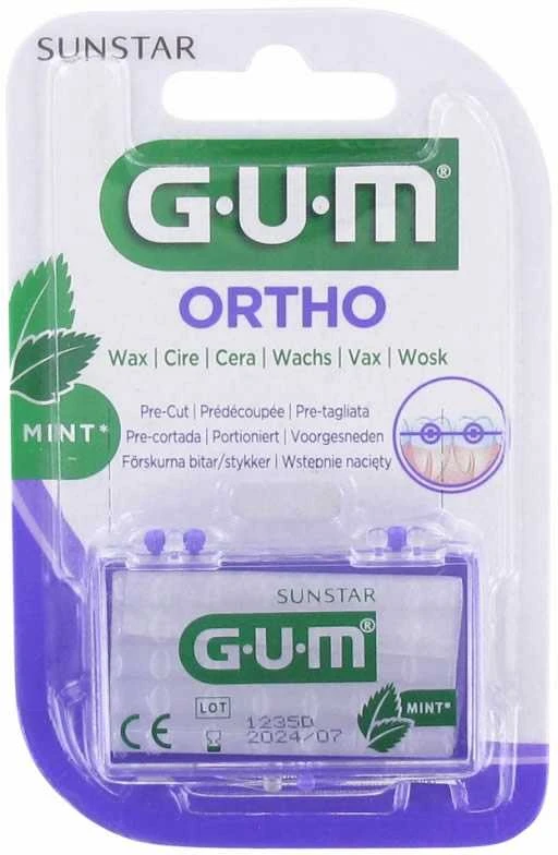 Gum 724 Cera Ortodoncia Mentolada Con Espejo 1 Ud, žema kaina | Varle.lt