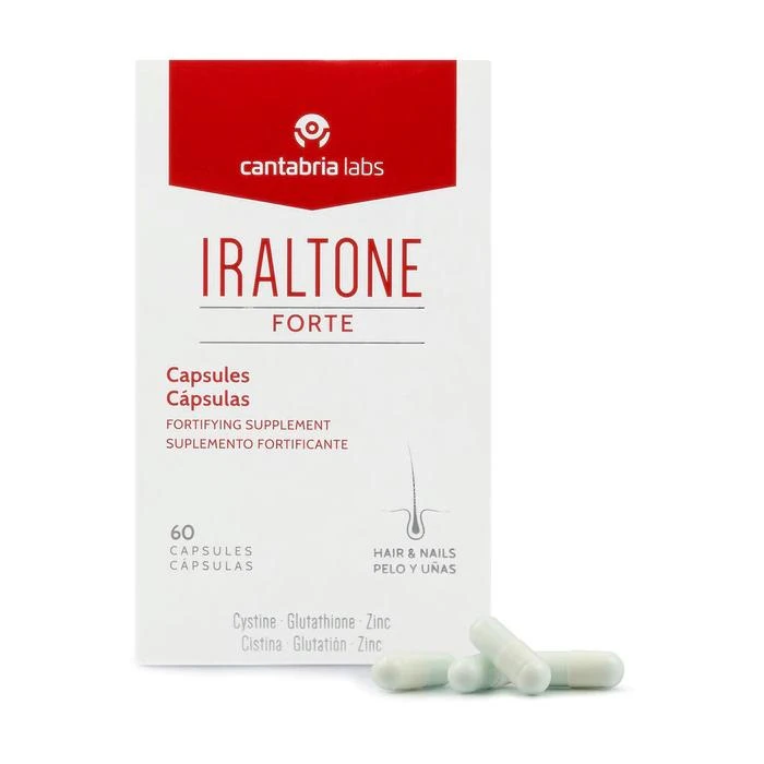"Iraltone Forte" plaukų ir nagų maistinis koncentratas 60 kapsulių ...