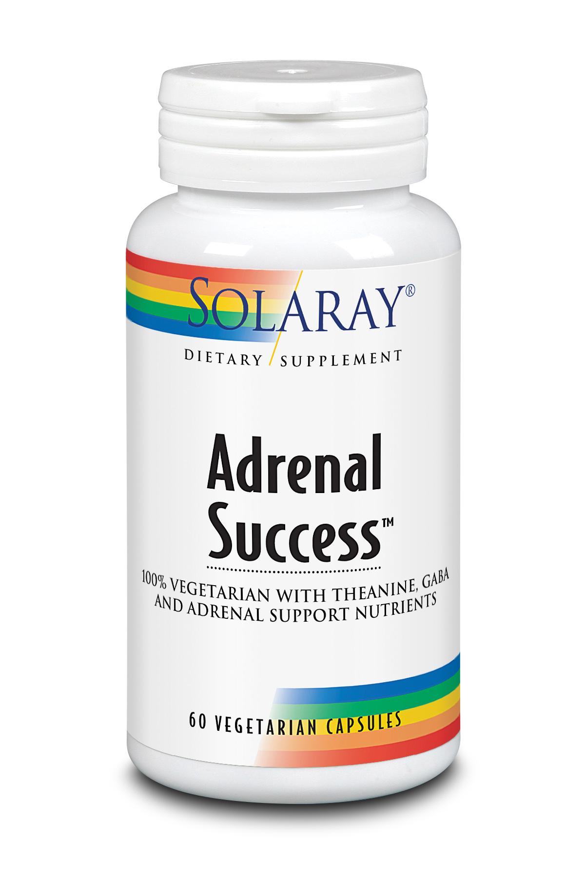 Maisto papildai Solaray Adrenal Success 60 kapsulių, žema kaina | Varle.lt