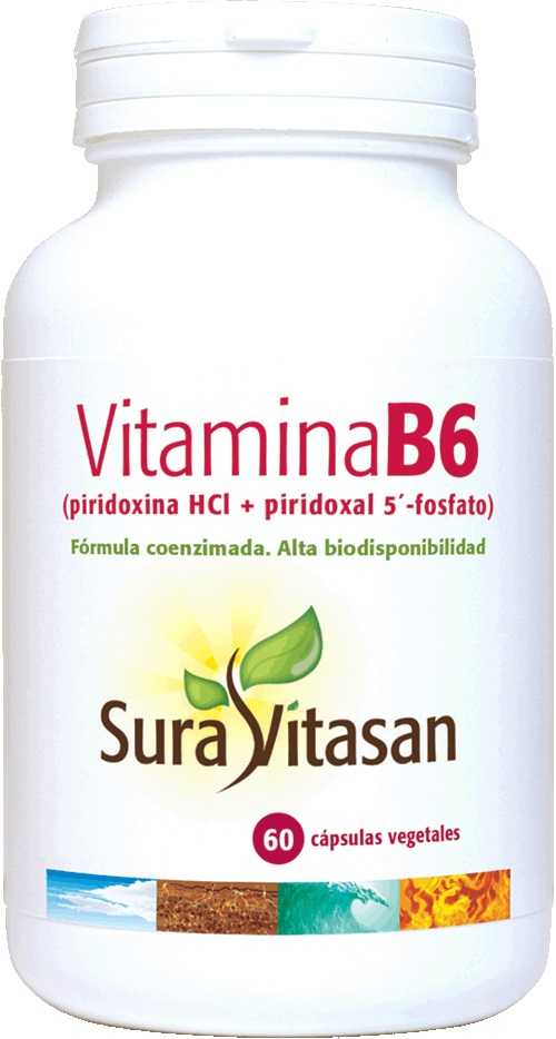 Sura Vitas Vitamin B6 60 kapsulių, modelis - 0628747121590, žema kaina ...