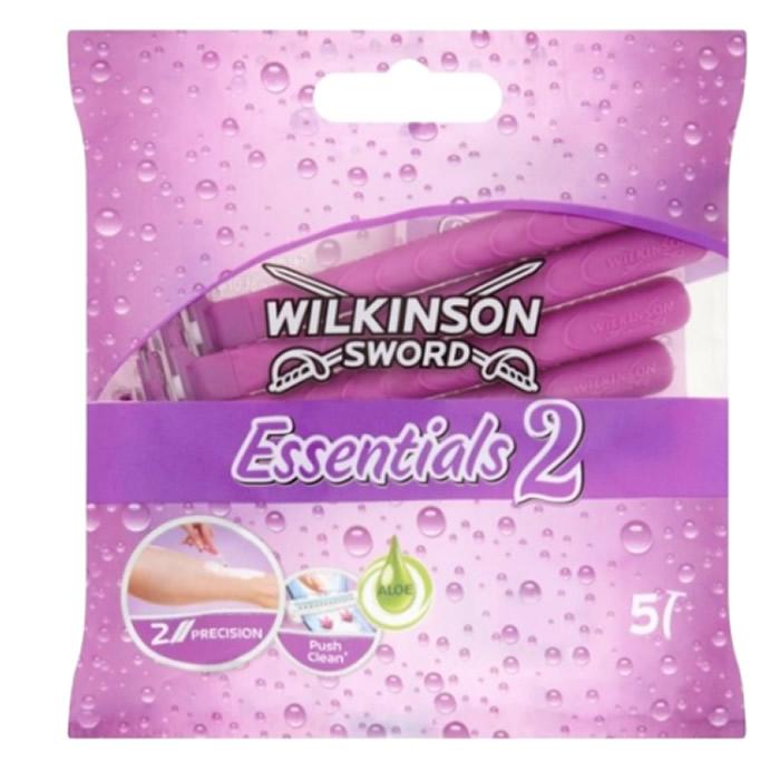 Wilkinson Sword Essentials 2 vienkartiniai skustuvai 5 vnt. 5 vnt ...