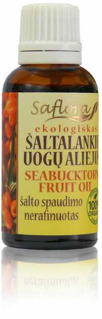 Saflora Šaltalankių aliejus 30 ml, žema kaina | Varle.lt
