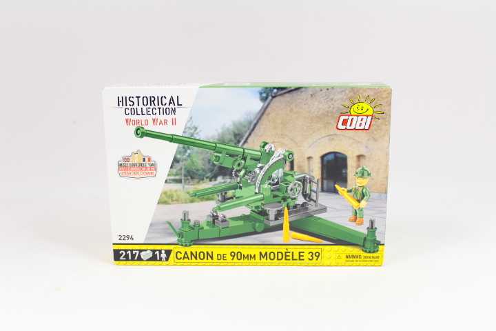 COBI WWII French Anti-Aircraft gun 90mm 217kl 2294, modelis - 2294 ...
