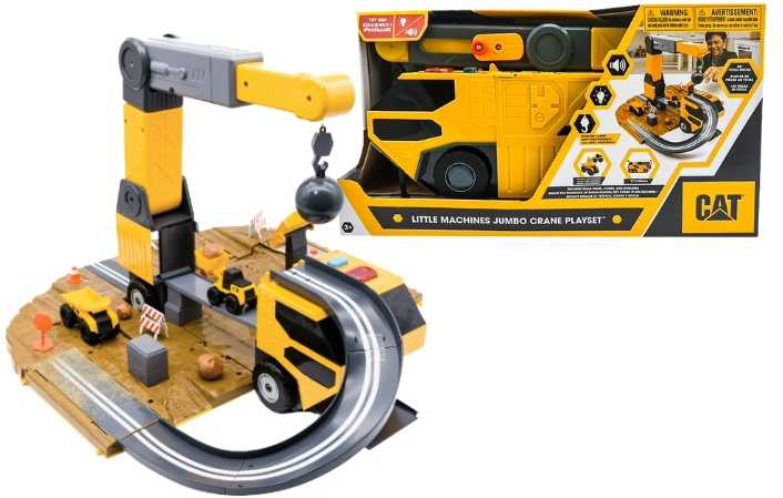 Funrise Toys CAT Zest budowa auto d wig+tor w / d w 83333 / 2, žema ...