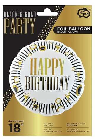 GoDan su gimtadieniu, folijos balionas, modelis - 516079, žema kaina ...