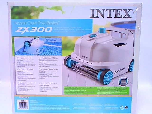 Intex ZX300 Deluxe Automatinis baseino valytuvas, modelis - 28005, žema ...