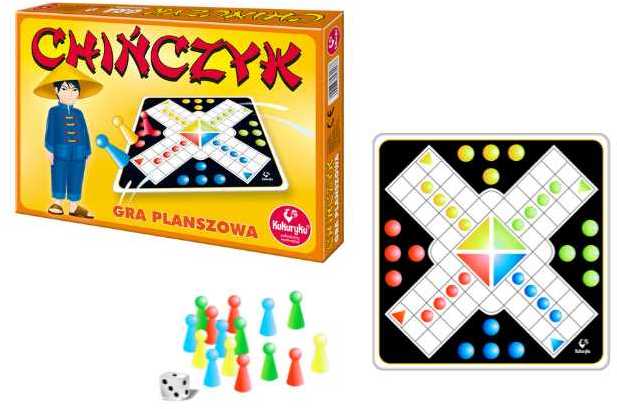 Kukuryku Chińczyk gra planszowa 60277, žema kaina | Varle.lt