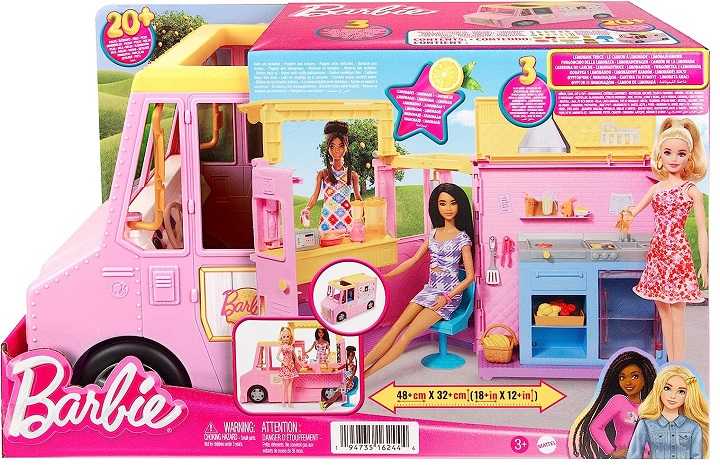 Barbie Lemoniadowy truck HPL71 / 1, žema kaina | Varle.lt