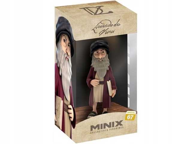 Kolekcinė Figūrėlė - MINIX Leonardo Da Vinci 12 cm PVC, modelis - 16105 ...