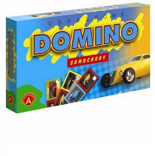 Gra Domino obrazkowe Samochody ALEXANDER 0203, žema kaina | Varle.lt