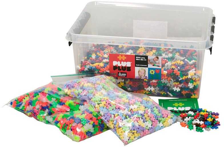 Plus Plus konstruktorius Mini MIX 6000, modelis - GTIN13, žema kaina ...