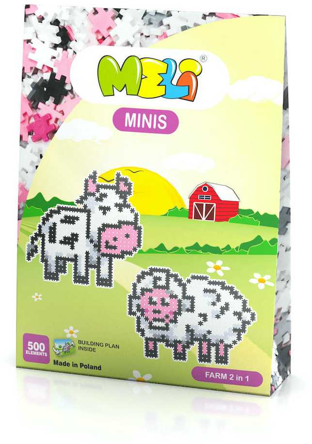 Meli Minis blocks Pastel Travel Box 2500 el., modelis - GTIN13, žema ...
