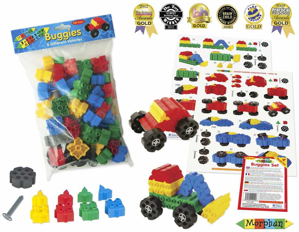 Morphun 4 Vehicles 64 el. - Blocks construction, modelis - GTIN13, žema kaina | Varle.lt