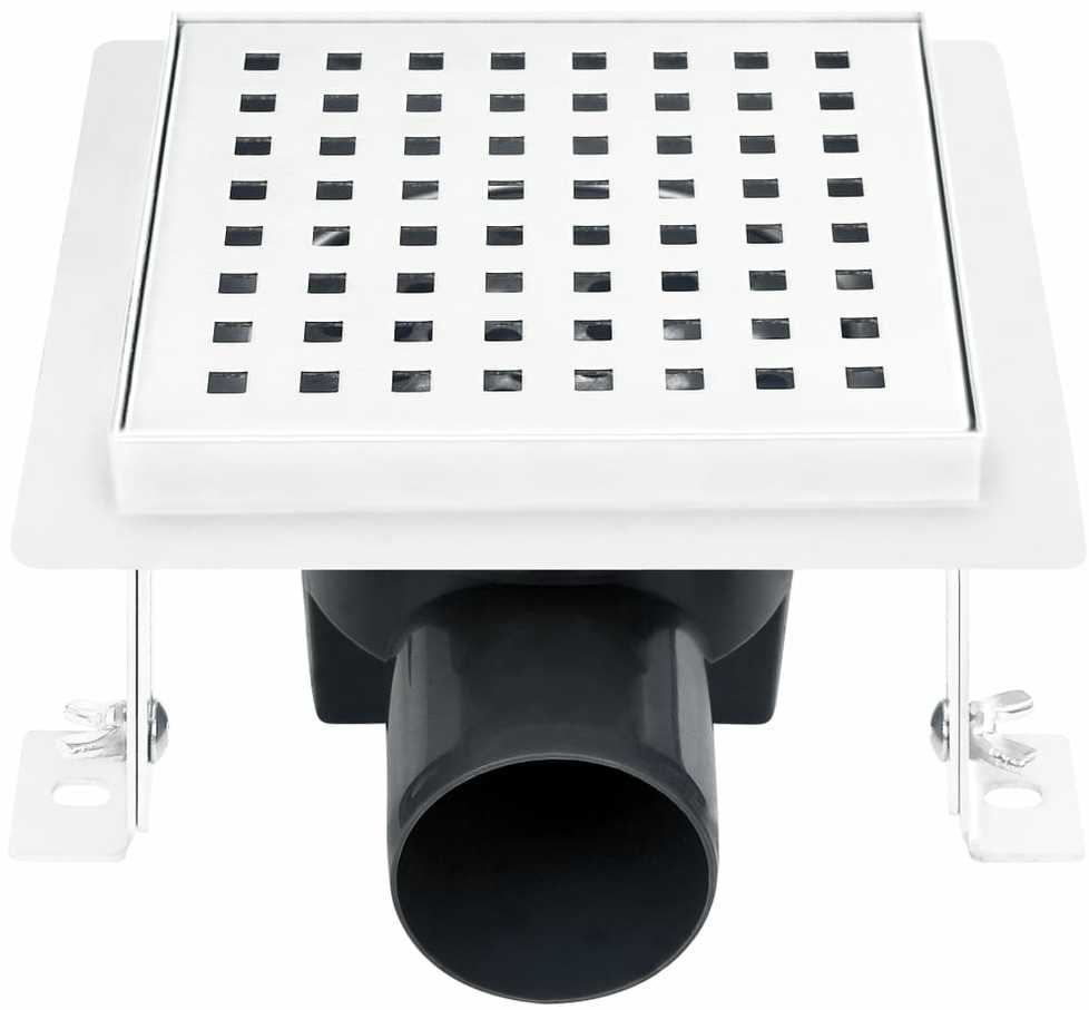 Dušo latakas, 15x15cm, nerūdijantis plienas, modelis - VD145997, žema ...