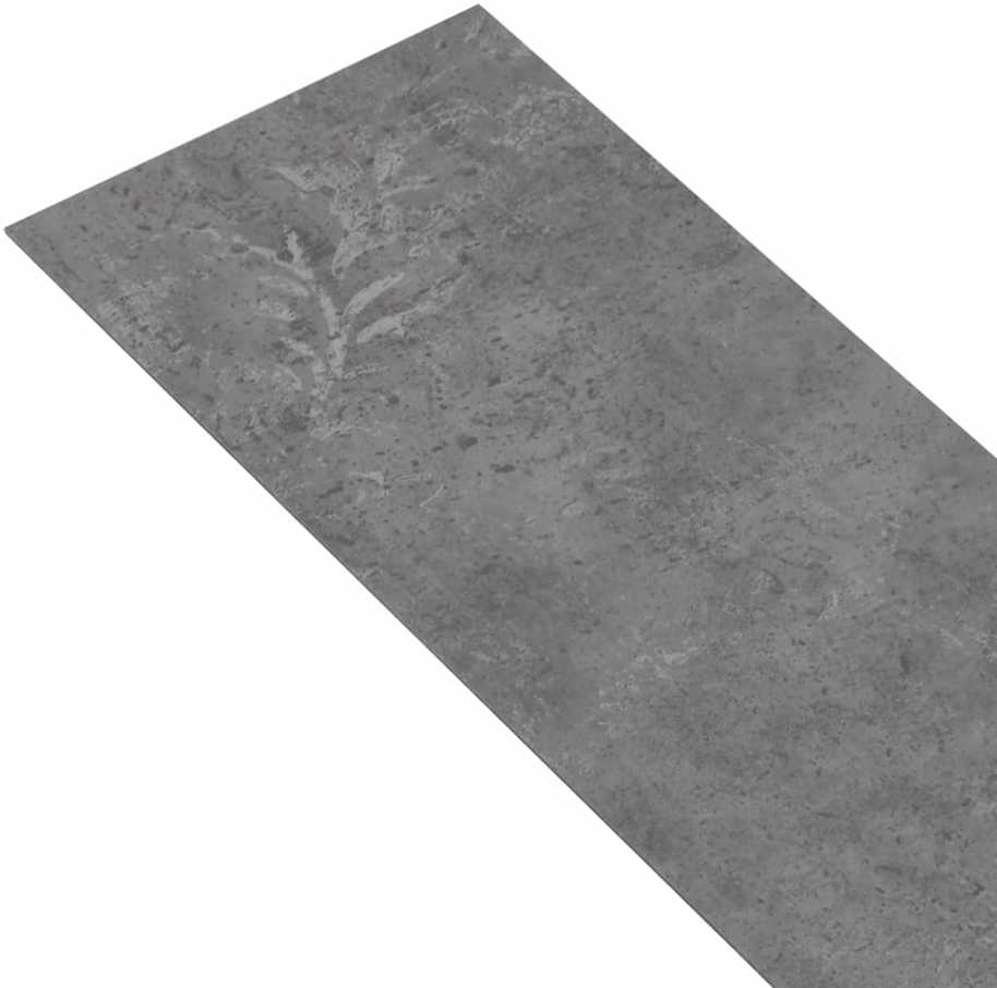 Grindų plokštės, betono pilka, PVC, prilipdomos, 5,02m², 2mm, modelis ...