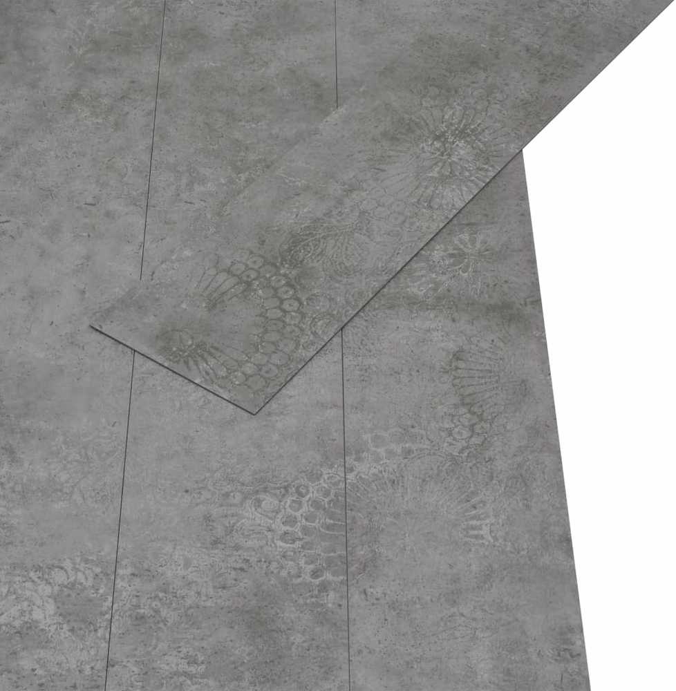 Grindų plokštės, betono pilkos, PVC, 5,21m², 2mm, modelis - VD330193 ...