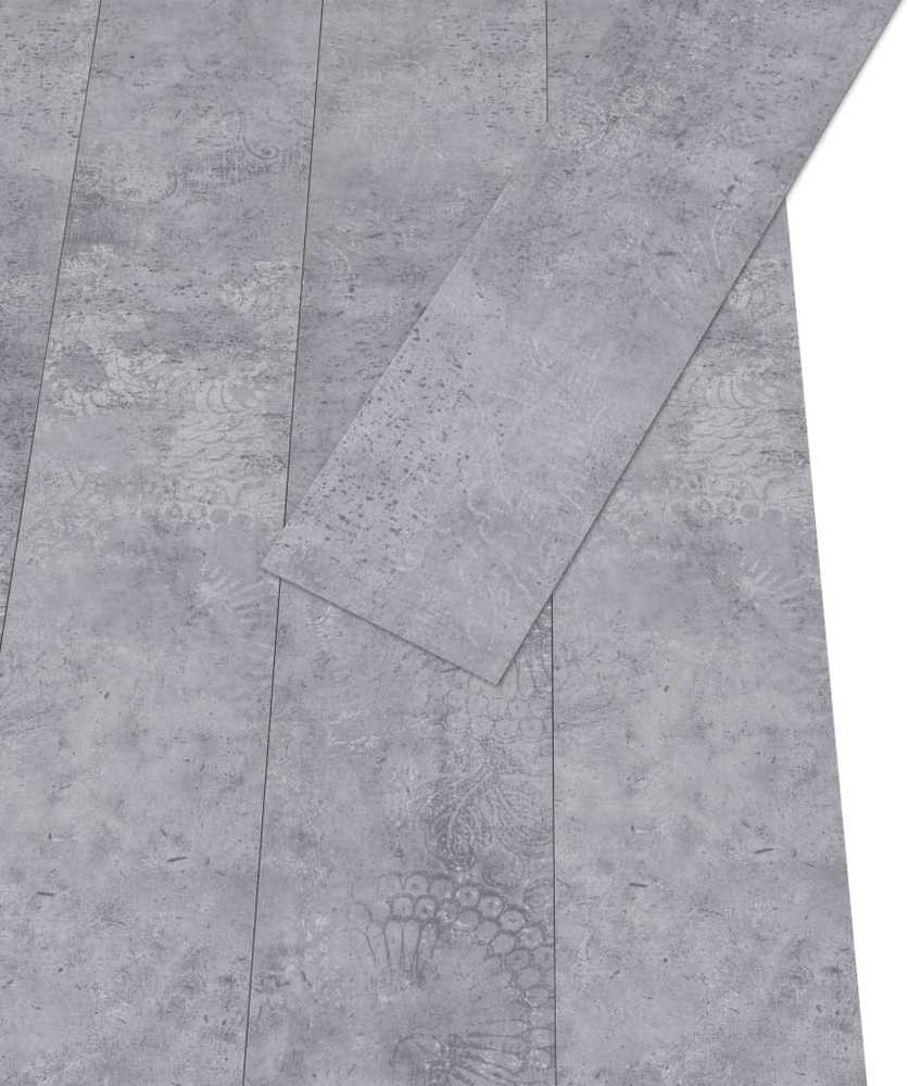 Grindų plokštės, cemento pilka, pvc, prilimpančios, 4,46m², 3mm ...