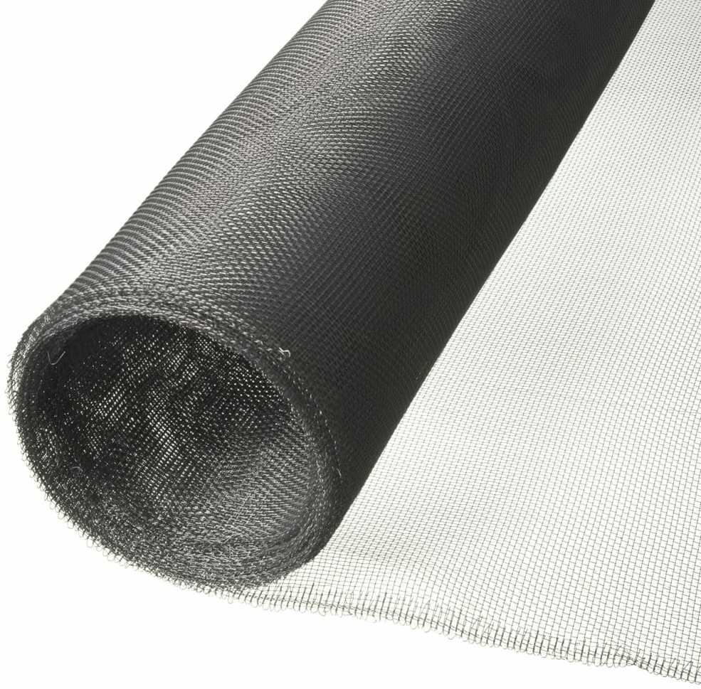 Nature Tinklelis nuo uodų, pilkos spalvos, 1x2m, aliuminis, modelis ...