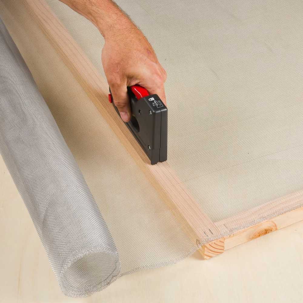 Nature Tinklelis nuo uodų, pilkos spalvos, 1x2m, aliuminis, modelis ...