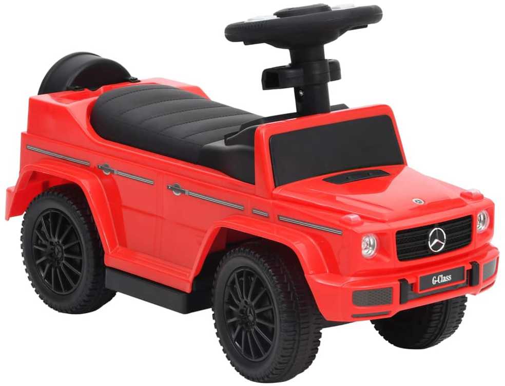 Paspiriamas vaikiškas automobilis Mercedes-Benz G63, raudonas, modelis ...