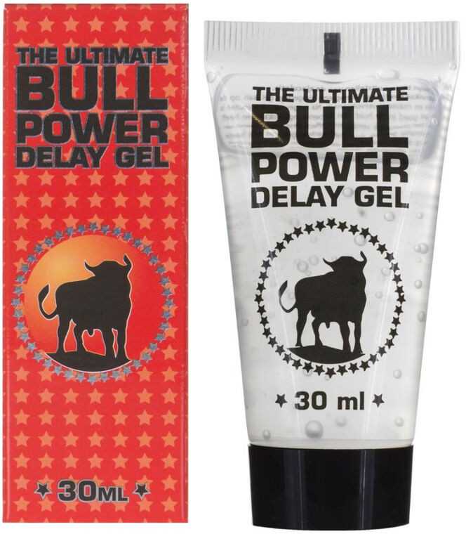 Cobeco Bull Power Delay Gel Gelis vyrams atidedantis ejakuliaciją (30 ml), modelis - D17-20640 ...